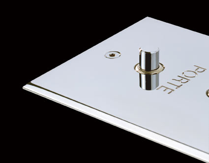 Interrupteurs Va&Vient haut de gamme en laiton design années 30 | Meljac